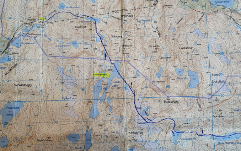 Med kart og kompass i vinterfjellet - Wild Voss