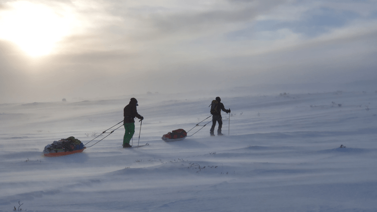 Med telt og pulk på Hardangervidda - Wild Voss